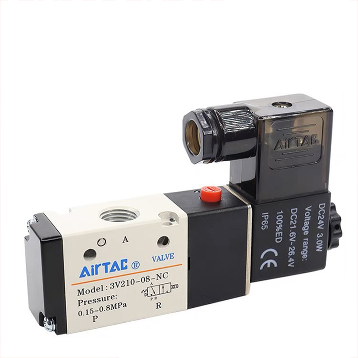Airtac 3V210-08-NC: Solenoid valve(3/2 way) - 3V21008NCB