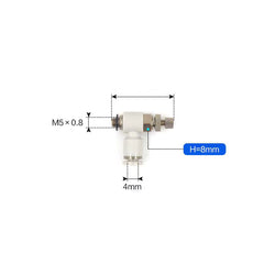 Airtac PSL: Air Flow Control Valve - PSL4M5A