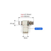 Airtac PSL: Air Flow Control Valve - PSL801A